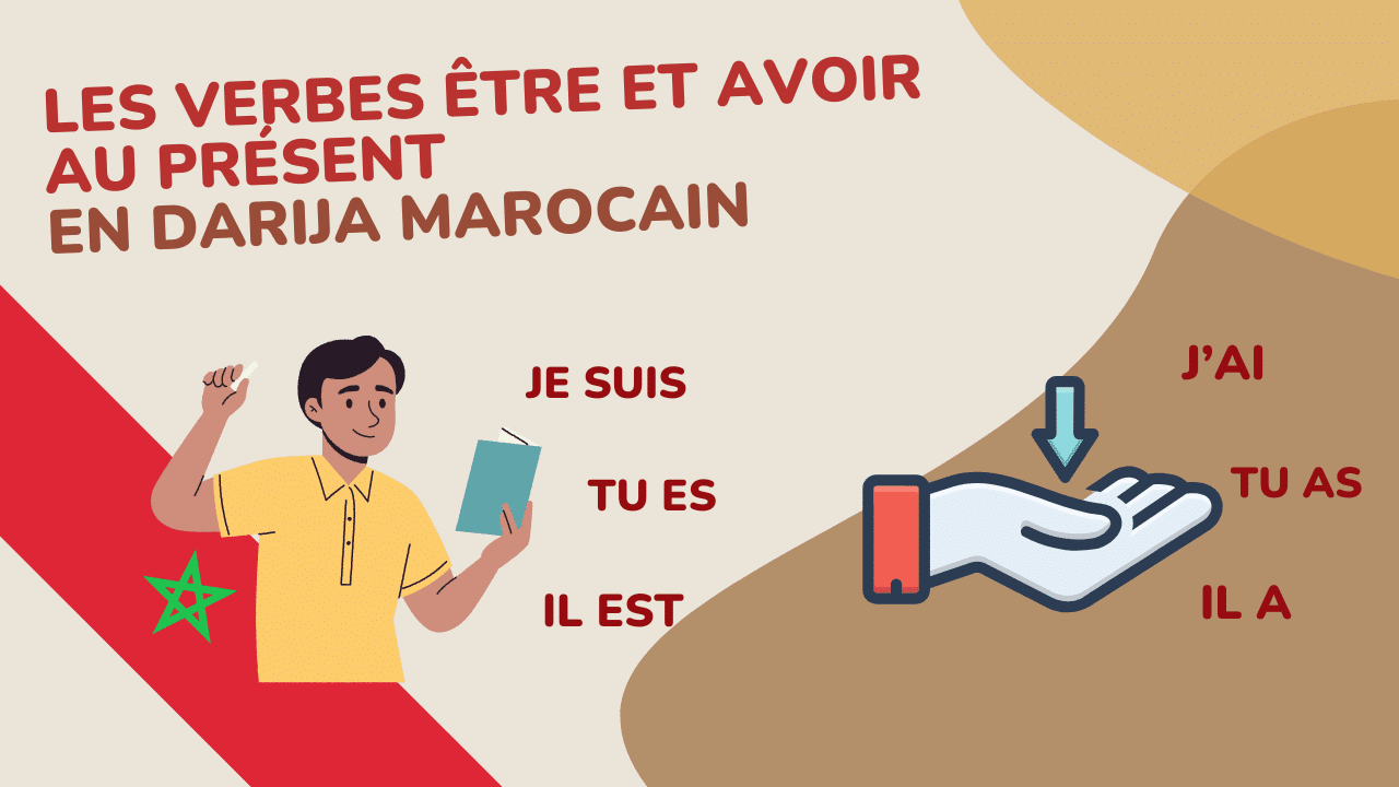 Conjugaison : Les verbes être et avoir au présent en darija marocain ...